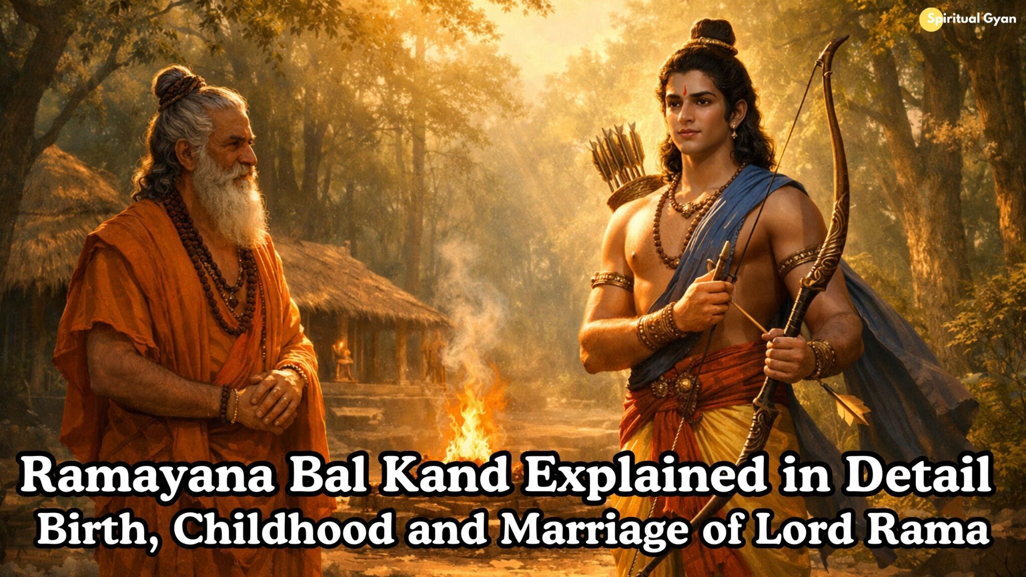 Ramayana Bal Kand Explained in Detail – Birth Childhood & Marriage of ...